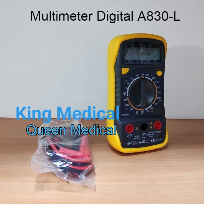 Jual Multimeter Digital A830-L/ Alat Laboratorium Sekolah | Shopee ...