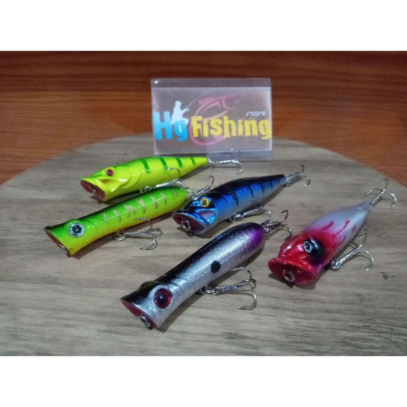 Jual Umpan Mini Popper/ikan tiruan pelastik, 9cm, 10-12,5gr | Shopee ...