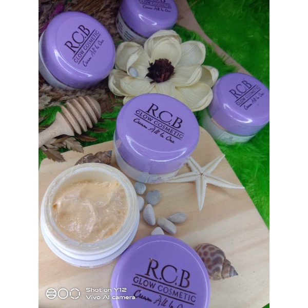 Jual (bisa cod)RCB GLOW COSMETIK CREAM ANTI RIBET ALL IN ONE Indonesia ...