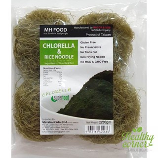 Jual Rice Noodle Chlorella Healthy Gluten Free ( Bihun Beras ) 200 gr ...