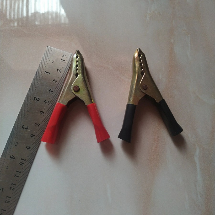 Jual Jepitan aki sedang / Penjepit accu / Jepitan aki 80amp Set ...