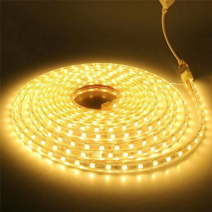 Lampu Selang LED Strip 5050 SMD 220 volt 5 meter | Shopee Indonesia