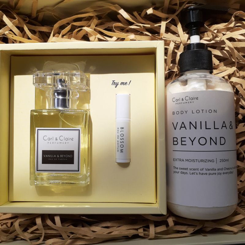 Jual Carl and Claire - Perfume & Body Lotion Vanilla & Beyond | Shopee ...