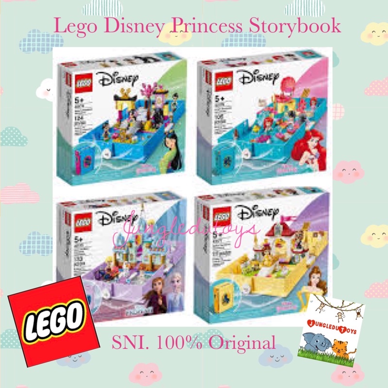 Jual Lego Disney Princess Adventures Castle Storybook Series Playset ...