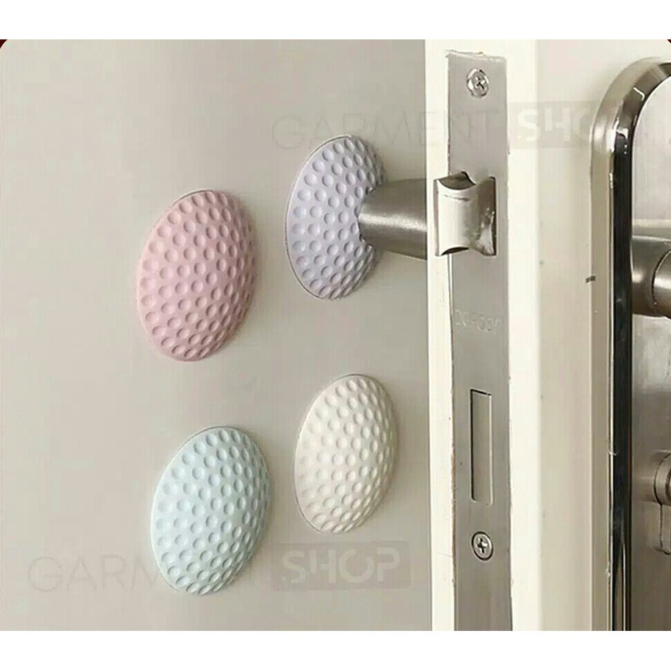 Jual PENGAMAN GAGANG PINTU ENGSEL KARET SILIKON DOOR STOPPER WALL ...