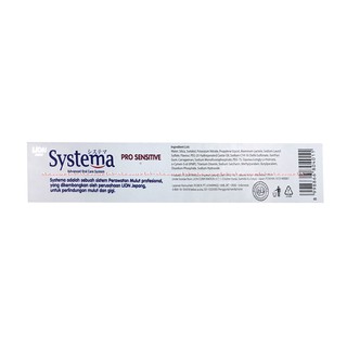 Jual Systema Pro Sensitive Pasta Gigi Odol Diformulasikan Husus Untuk ...