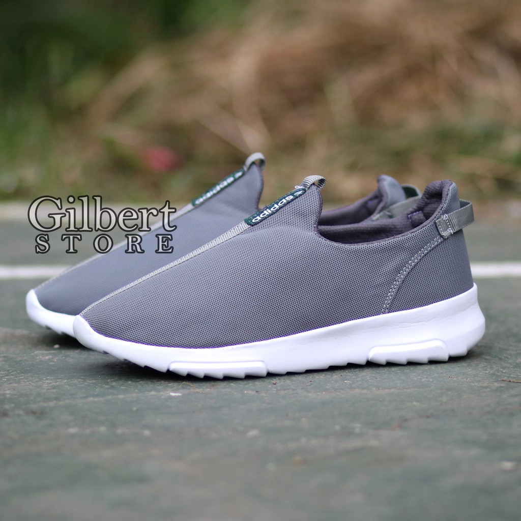 Jual Sepatu Pria Adidas Terbaru!!! Adidas New Slipon Collor Grey Grade ...