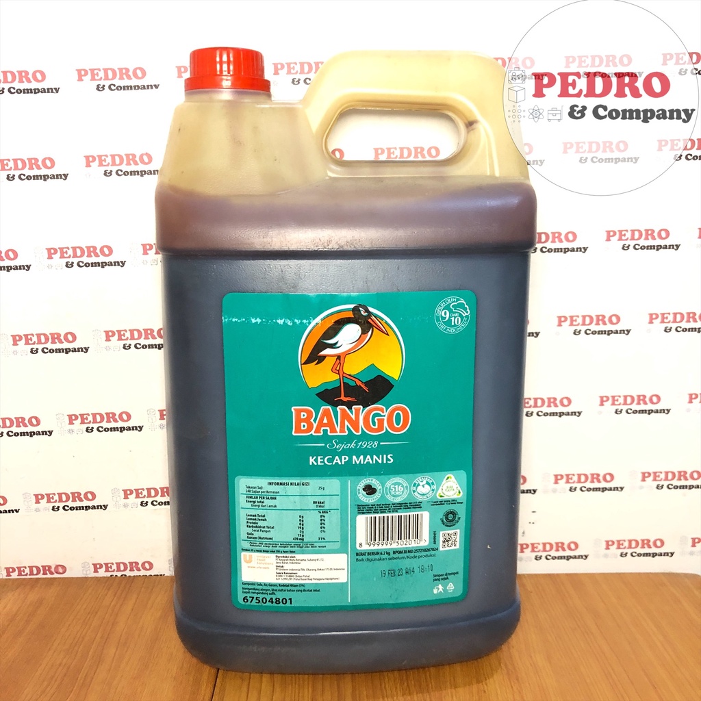 Jual Bango kecap manis 6.2kg - jerigen sweet soy sauce | Shopee Indonesia