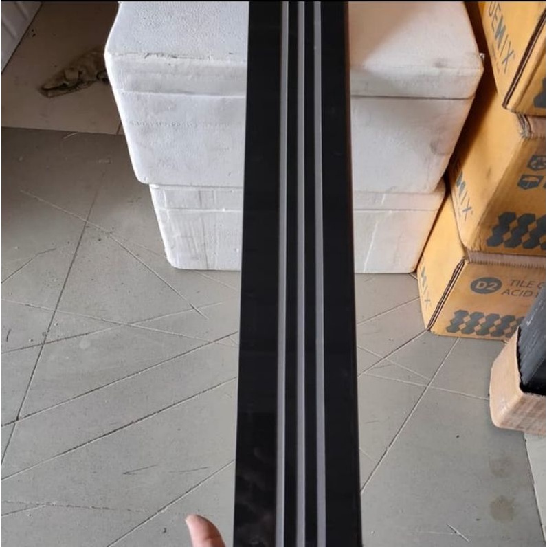 Jual LIST PLINT 10X60 STEPNOSING BLACK | Shopee Indonesia