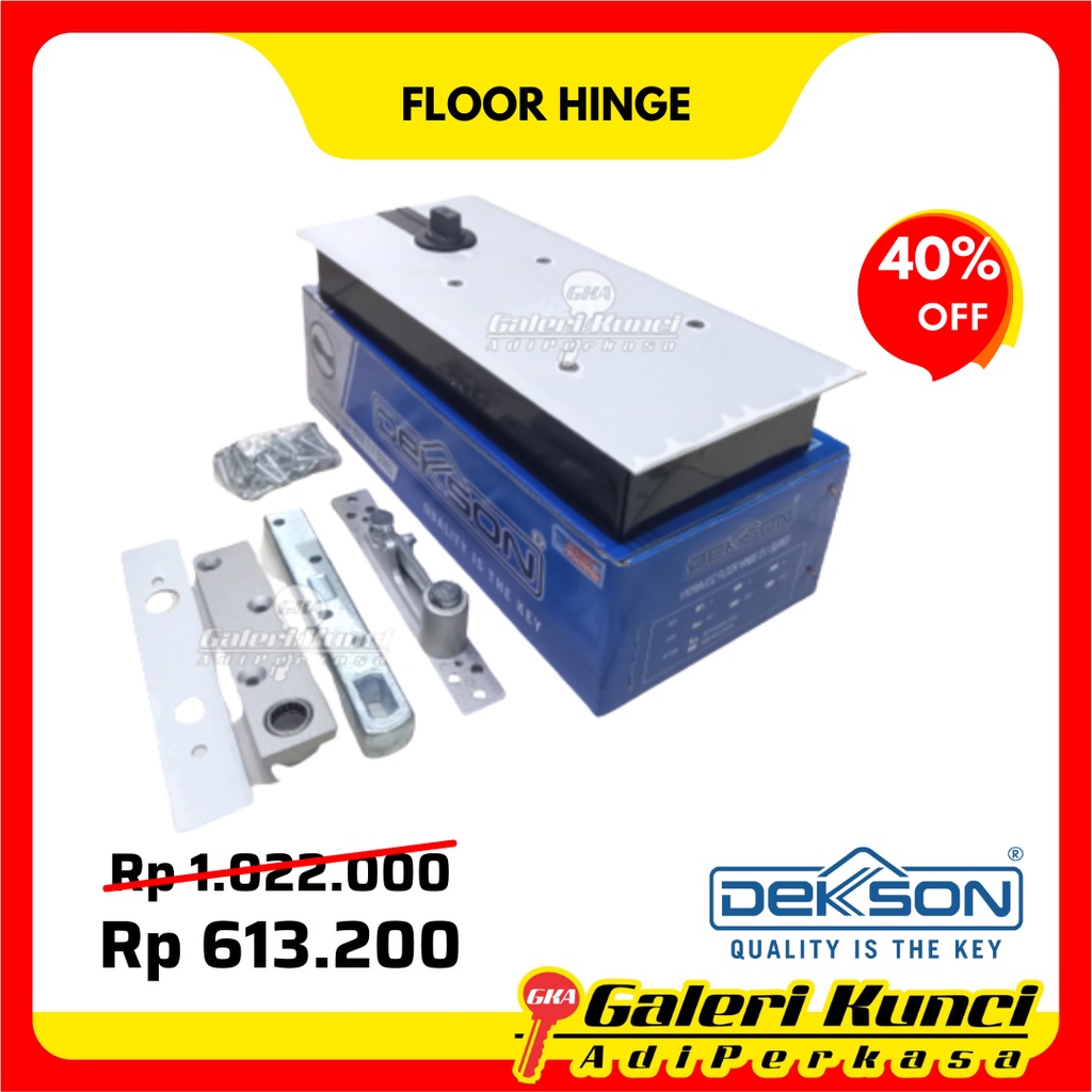 Jual Floor Hinge Dekson Dekkson FH DKS 211 SSS Engsel Tanam Pintu Kaca ...