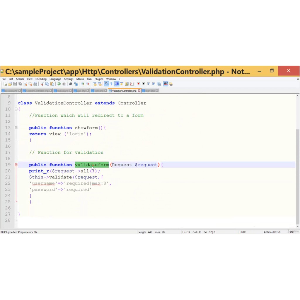 DVD Tutorial PHP Laravel Framework - Contoh Aplikasi
