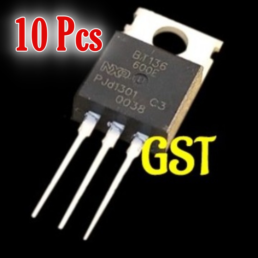 Jual 10Pcs triac BT136 bt 136 600E transistor mosfet | Shopee Indonesia