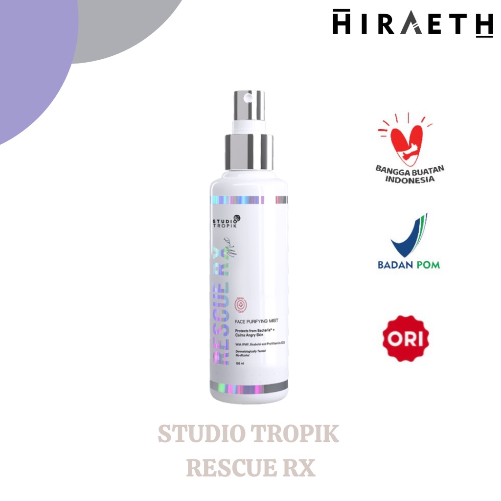 Jual Studio Tropik - Rescue RX (Antibacterial Face Mist) | Shopee Indonesia