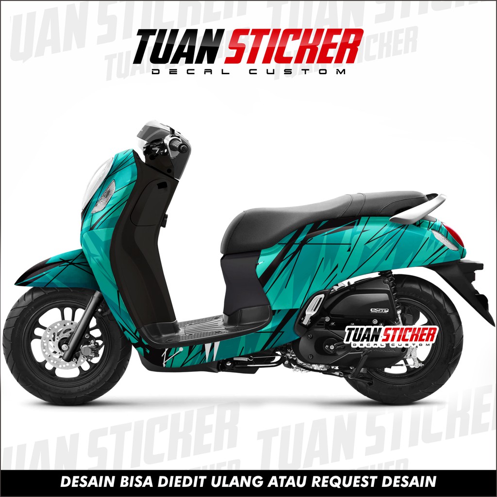 Jual Sticker Striping Decal Scoopy 2021, sticker scoopy 2021, striping ...