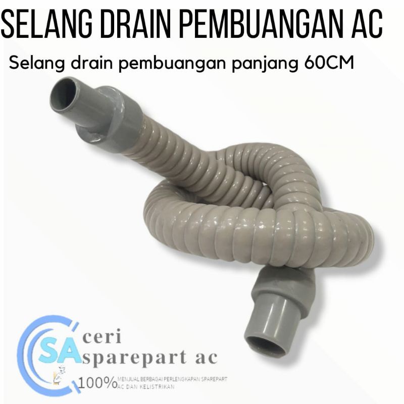 Jual Selang drain pembuangan air AC indoor 60CM | Shopee Indonesia