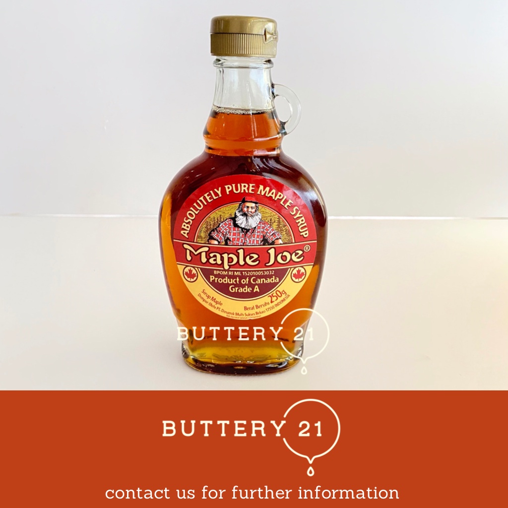 Jual MAPLE JOE SYRUP 250 gr Indonesia|Shopee Indonesia