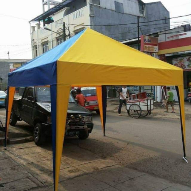 Jual Tenda Piramid Ukuran 3 mtr X 3 mtr ( Kerangka Bongkar Pasang ...