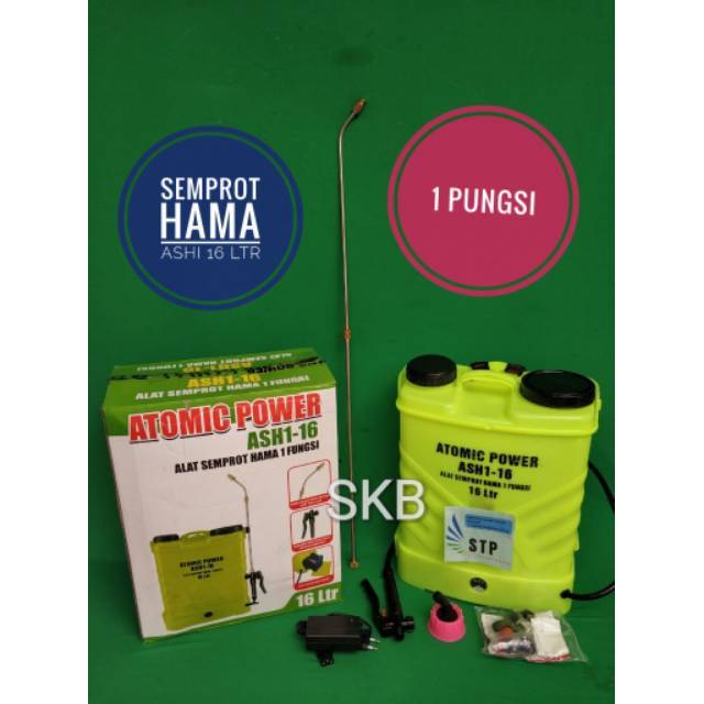 Jual Mesin Semprot Hama electric 1pungsi 16 L atomic power | Shopee Indonesia