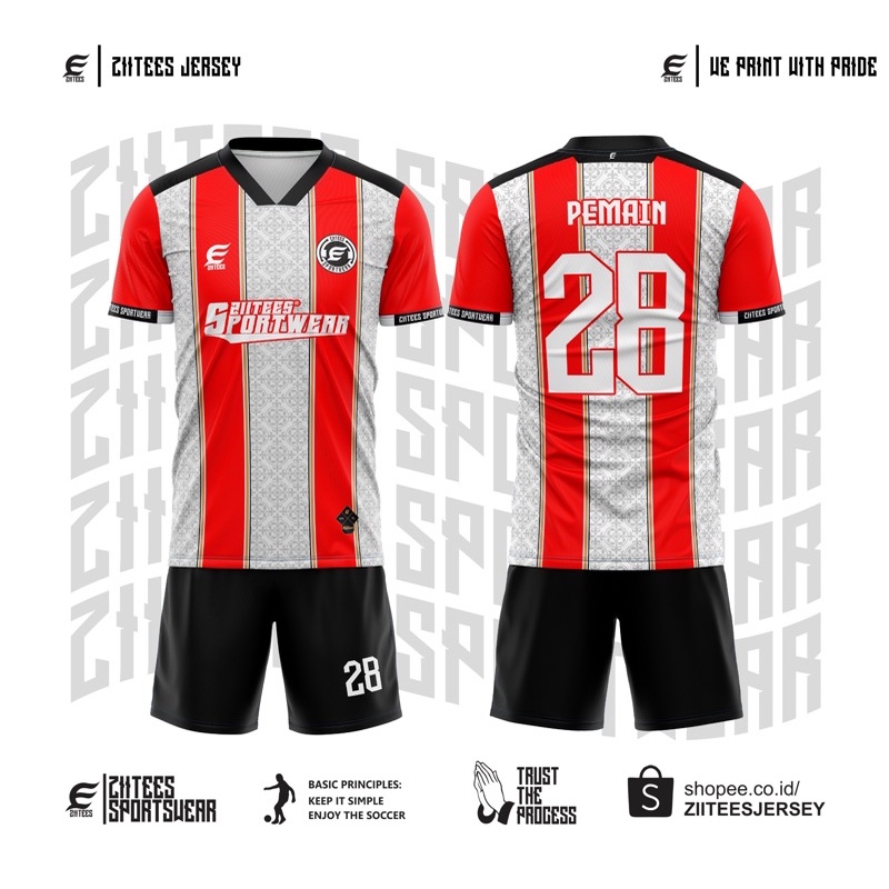 Jual Jersey futsal free custom nickname (full printing) | Shopee Indonesia Jual Jersey futsal free custom nickname (full printing) | Shopee Indonesia