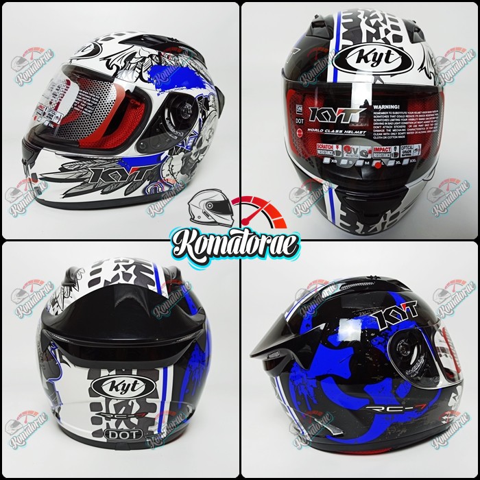 Harga kyt white blue full face Terbaru Apr 2025 | BigGo Indonesia