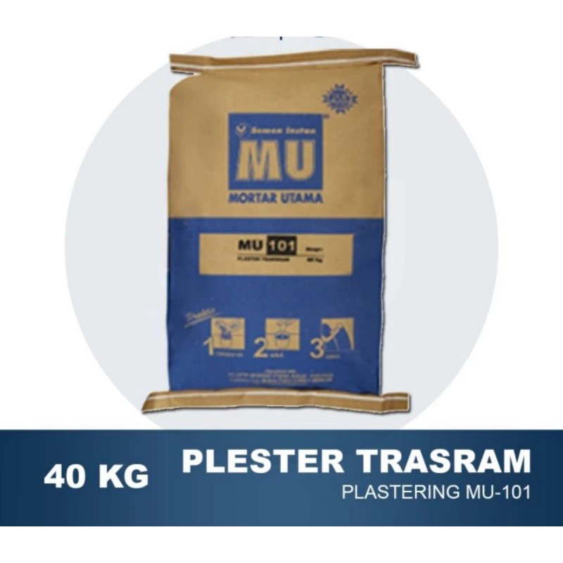 Jual Mortar MU-101/Semen Instant Untuk Plester Trasram @ 40 Kg khusus ...