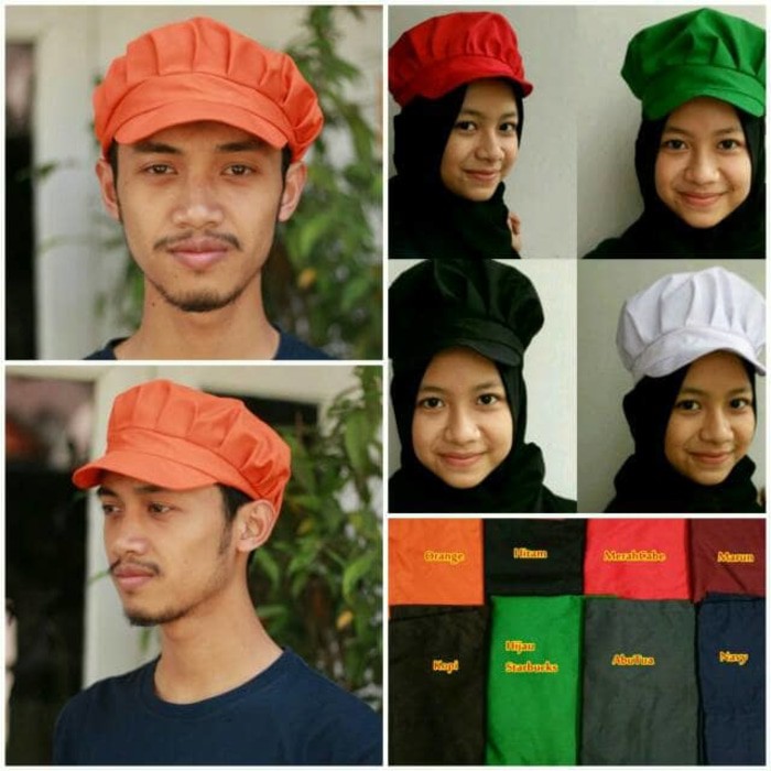 Jual Topi Koki / Chef Tutup Berlipat | Shopee Indonesia