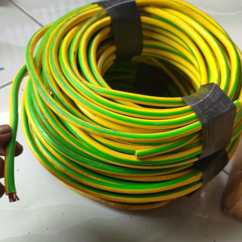 Jual kabel grounding anti petir NYA 16mm, waena kuning hijau Indonesia ...