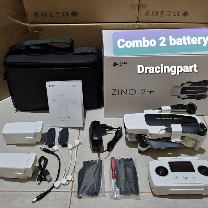 Jual Hubsan Zino 2 + plus New Gimbal 9km 4K Movie sensor 120fps - Combo ...