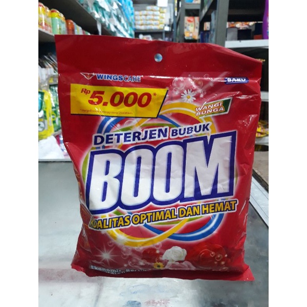 Jual Boom deterjen bubuk 305gr bunga (merah) / putih / jeruk nipis ...