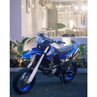 Jual Decal wr155/stiker wr155 full body series blue | Shopee Indonesia