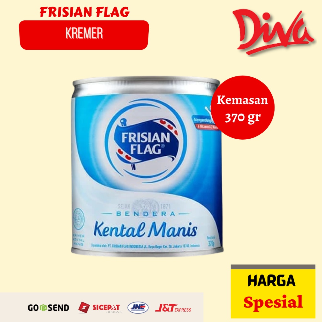 Jual [370gr] Susu Bendera Frisian Flag Kremer / Frisian Flag Creamer ...