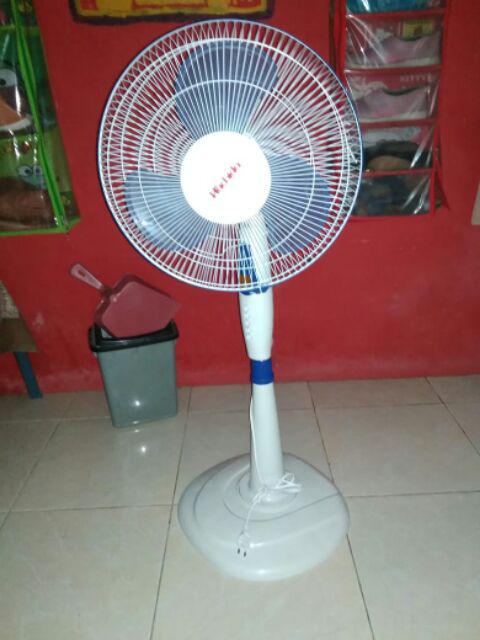Stand Fan Kipas Angin Berdiri Kaki Bulat Hachida 16 Inch 16" SF-1602 ...