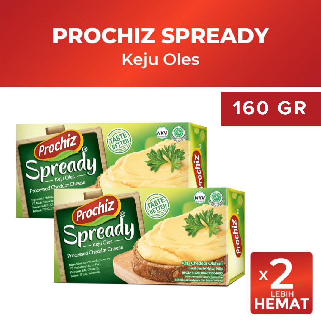PROCHIZ Spready 160 gr x 2 | Shopee Indonesia