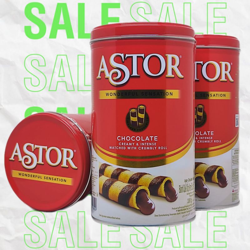 Jual Astor Double Coklat - Astor Kaleng Indonesia|Shopee Indonesia