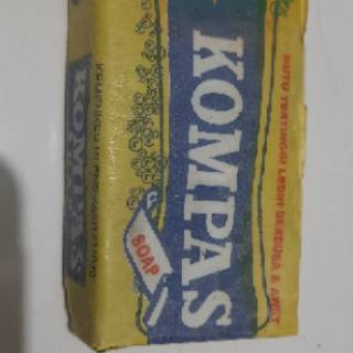 Jual Sabun batang KOMPAS / sabun jadul batangan Indonesia|Shopee Indonesia