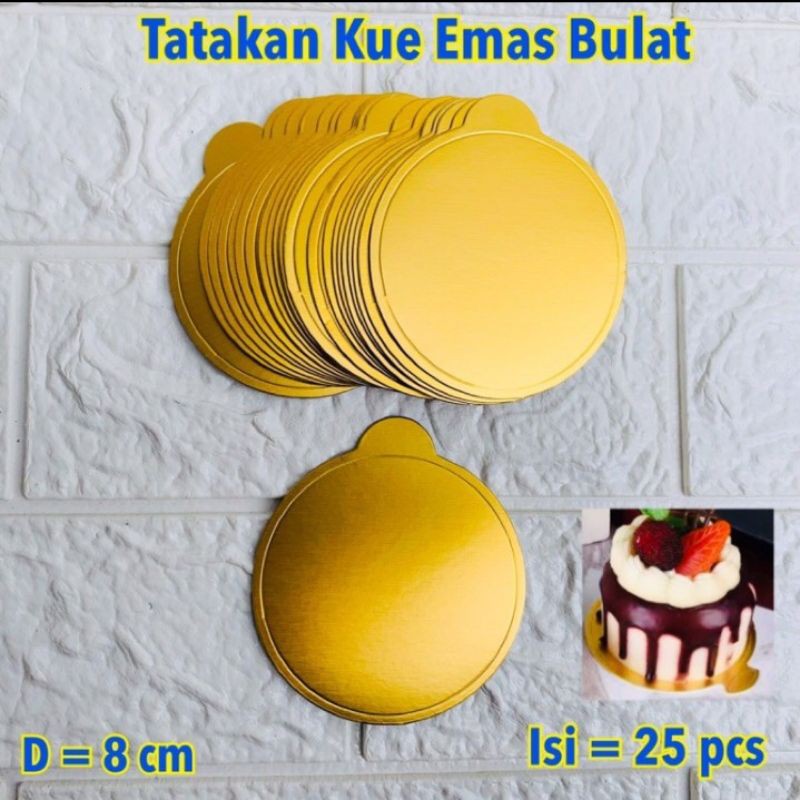Jual TATAKAN KUE/CAKE BULAT ( 25 PCS ) Indonesia|Shopee Indonesia