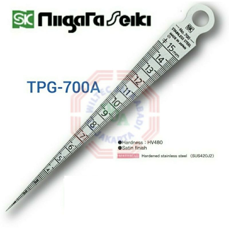 Jual Taper gauge SK TPG-700A (1 - 15 mm) Indonesia|Shopee Indonesia