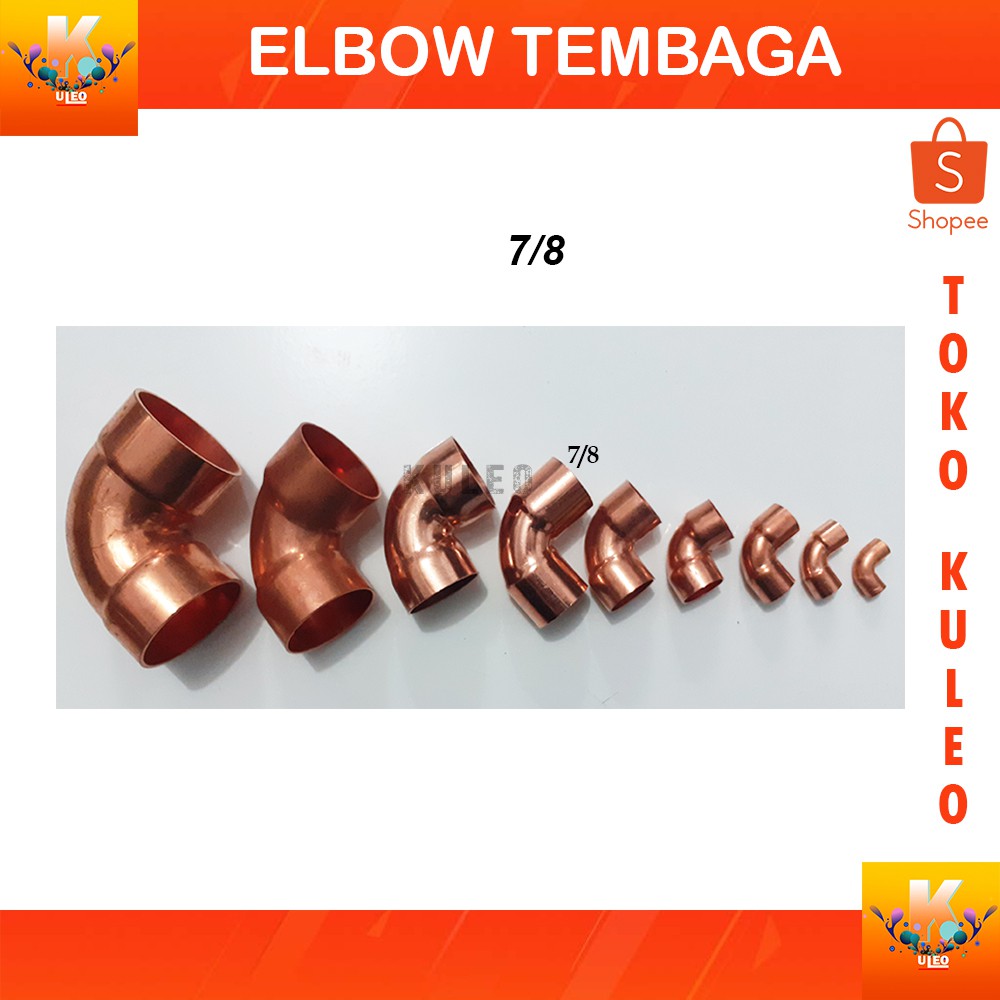 Jual Elbow Tembaga 7/8 (Eceran) | Shopee Indonesia