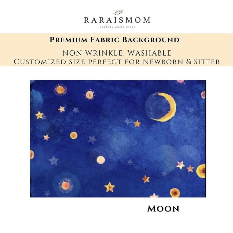 Jual Background Premium Fabric Moon | Shopee Indonesia