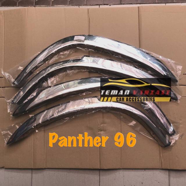 Jual LIST LIS ATAS BAN OVER FENDER TRIM MOBIL ISUZU PANTHER PANTER ...