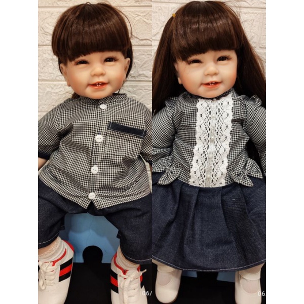 Jual Sally dress boneka reborn 55-60 cm (hanya baju) | Shopee Indonesia