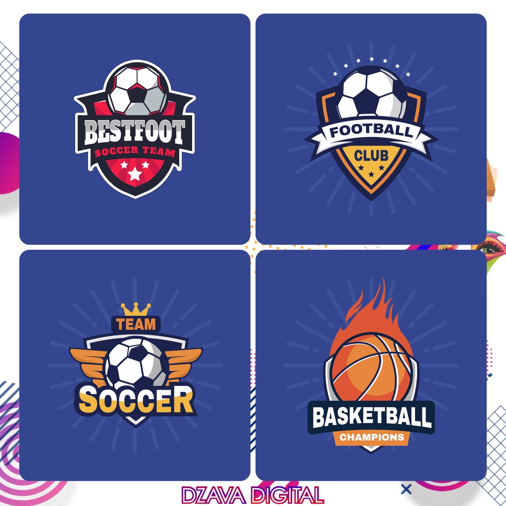 Jual JASA DESAIN LOGO OLAHRAGA | DESAIN LOGO FUTSAL | LOGO MODERN ...
