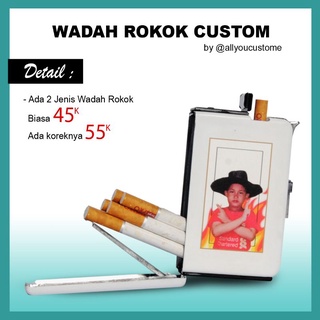 Jual BOX ROKOK CUSTOM | Shopee Indonesia