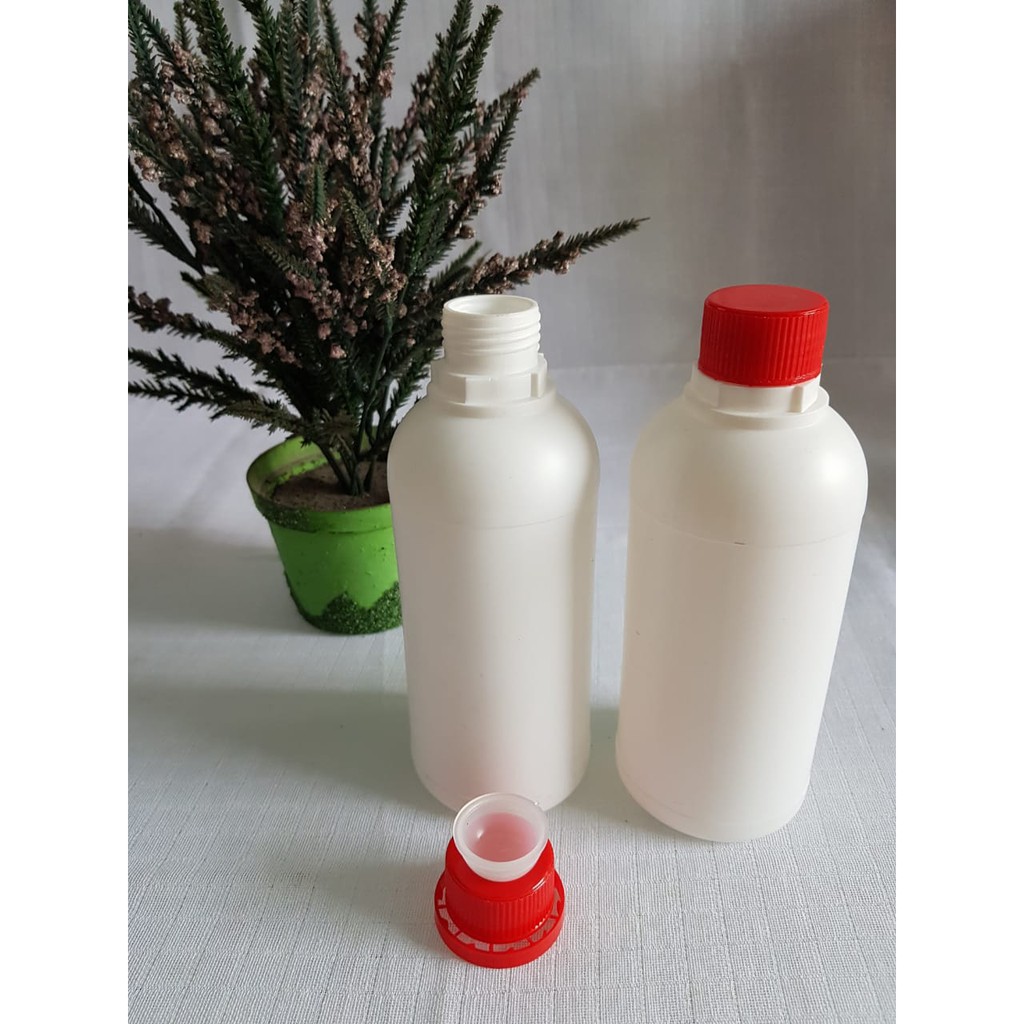 Jual Botol Kosong Putih Bahan Plastik 500 ML | Shopee Indonesia