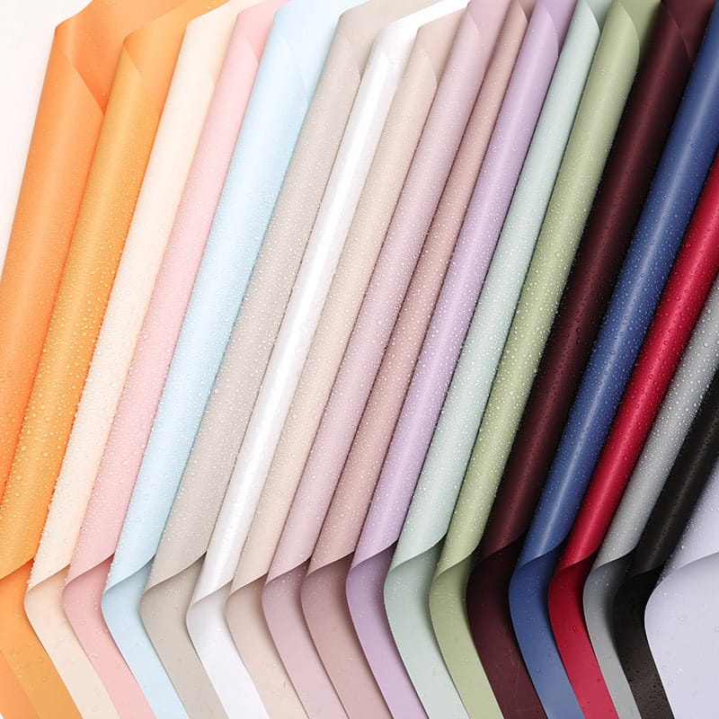 Jual Kertas buket bunga full colour / flower wrapping paper Solid Matte ...