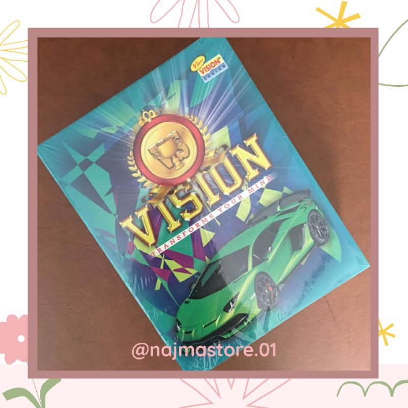 Jual Buku Tulis Vision Isi 58 Lembar (1 Pcs) Indonesia|Shopee Indonesia