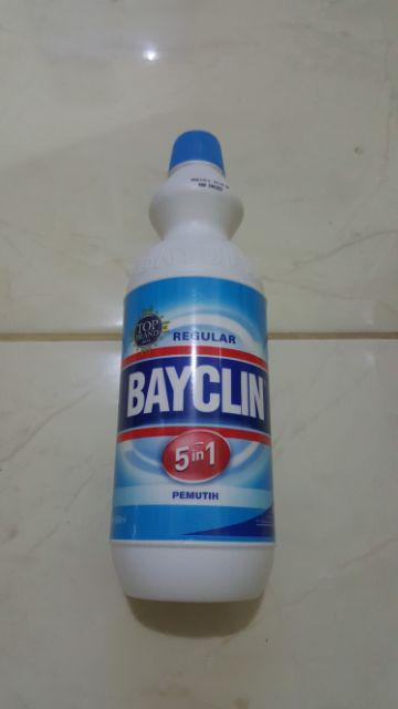 BAYCLIN PEMUTIH PAKAIAN 5 IN 1 REGULER 500 ML BOTOL | Shopee Indonesia