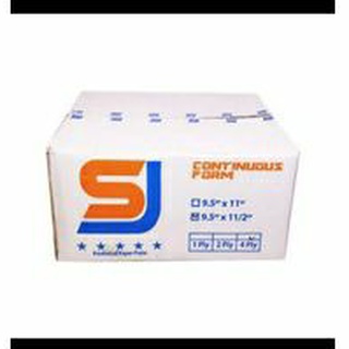 Jual kertas continuous form 4 ply 9.5X11 / 9.5X11.2 SJ STANDAR | Shopee ...