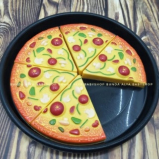 Jual Mainan pizza potong loyang pizza hut slice besar makanan siap saji ...