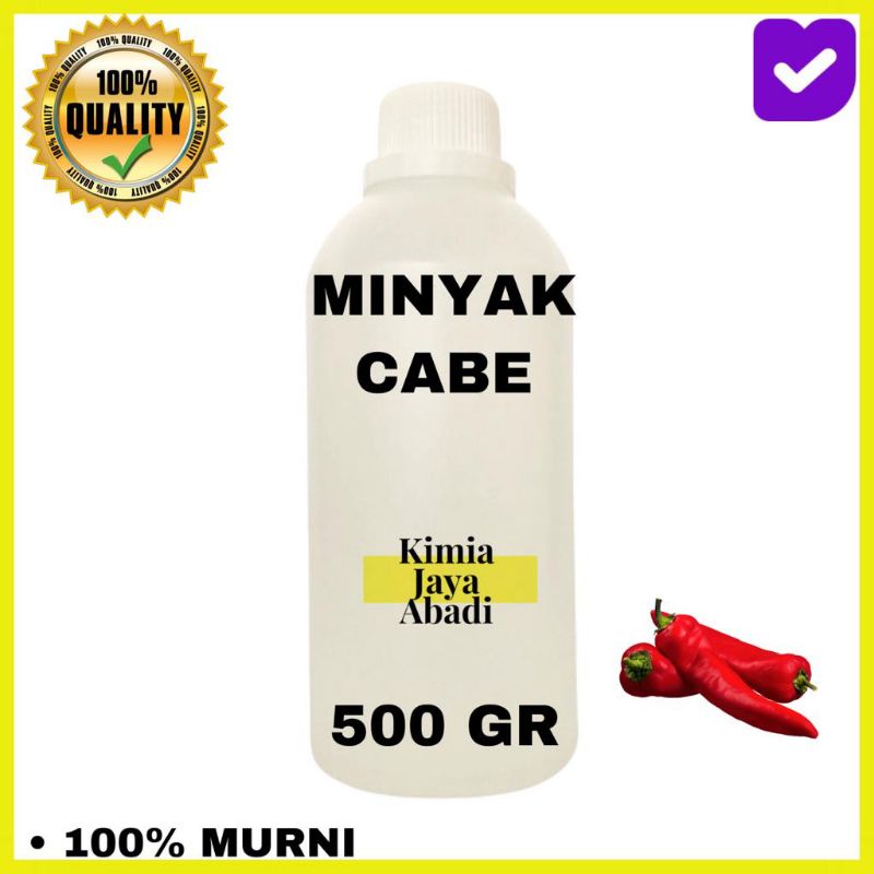 Jual Minyak Cabe / Chili seed oil / Capsicum oil / Minyak Pijat 500 ...
